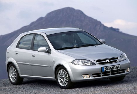 Daewoo Lacetti technical specifications and fuel economy